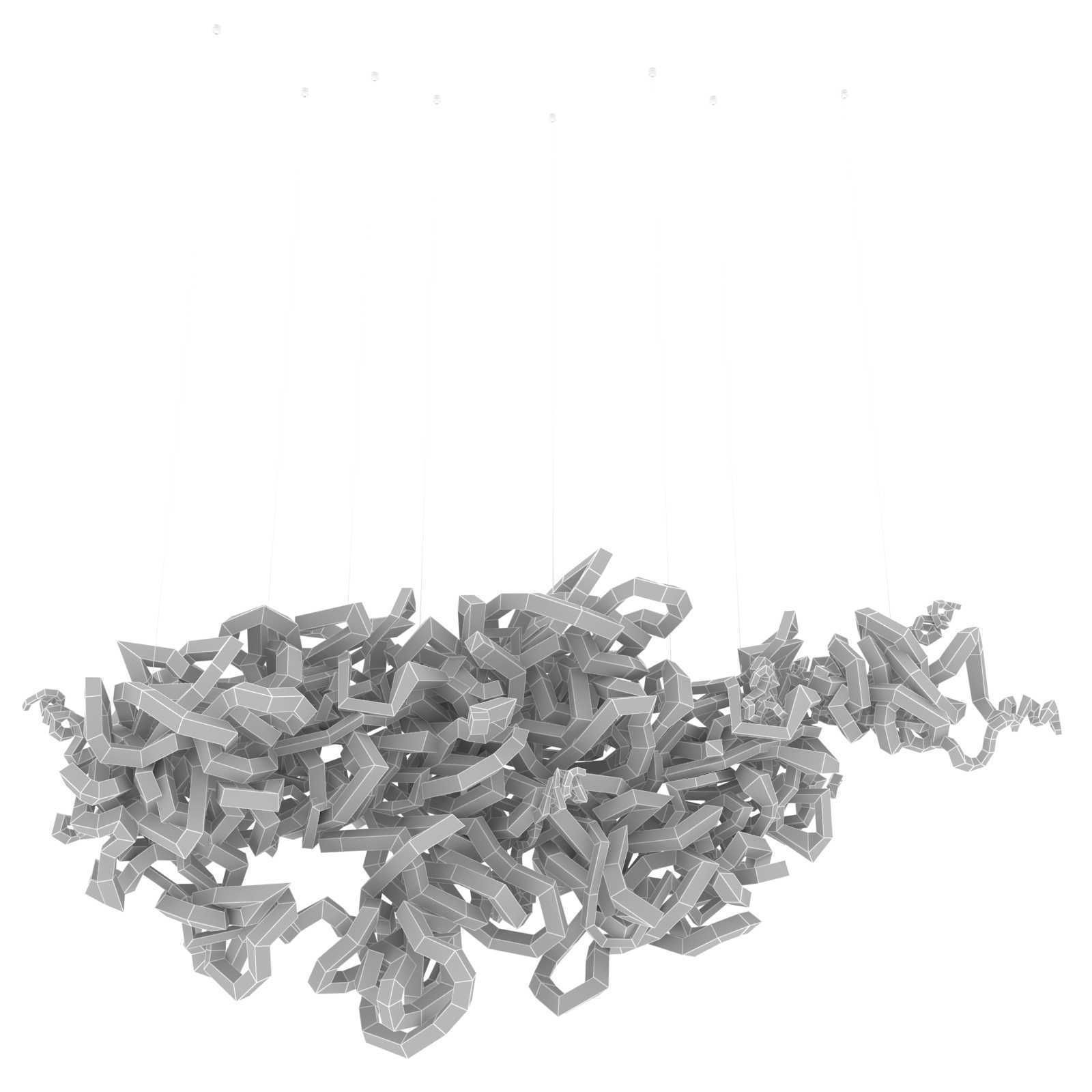 Stine Bidstrup Light Entanglements glass sculpture 3D model | CGTrader