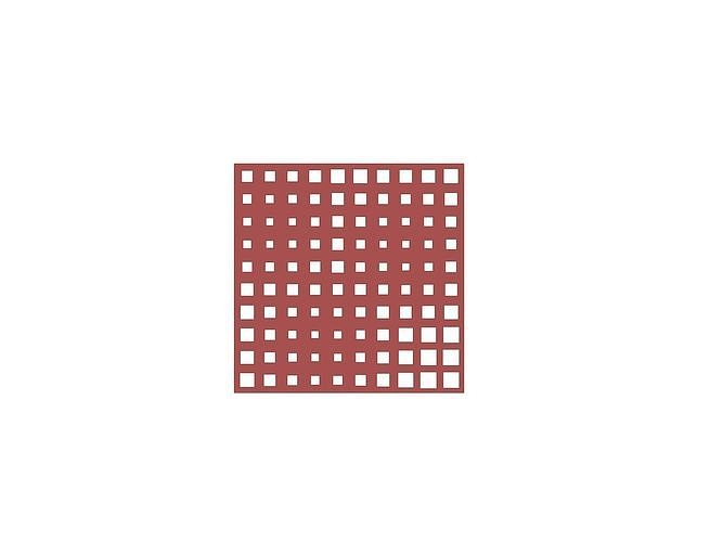 Square Perforated Wall - Parametric Grasshopper Script free 3D model ...