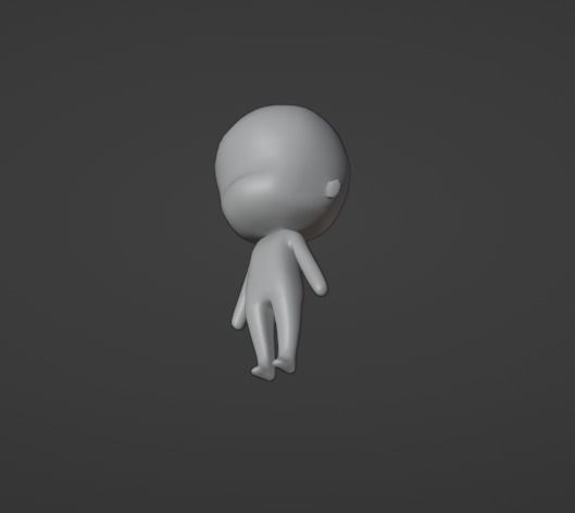 Chibi Base Model 3D model | CGTrader