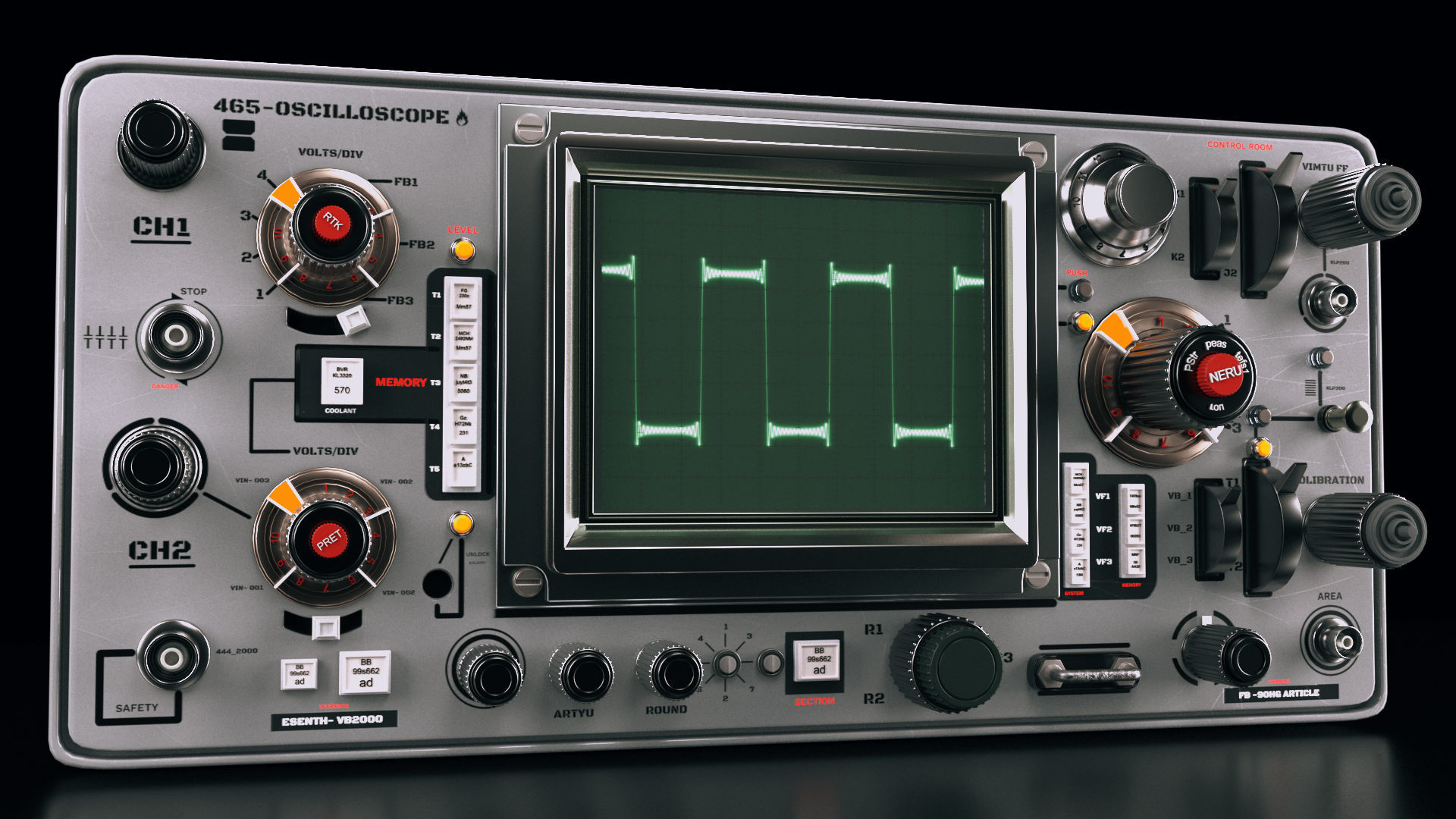 control panel full pack 3D model | CGTrader