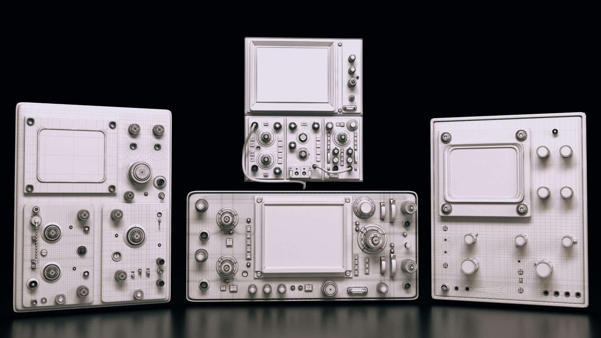control panel full pack 3D model | CGTrader