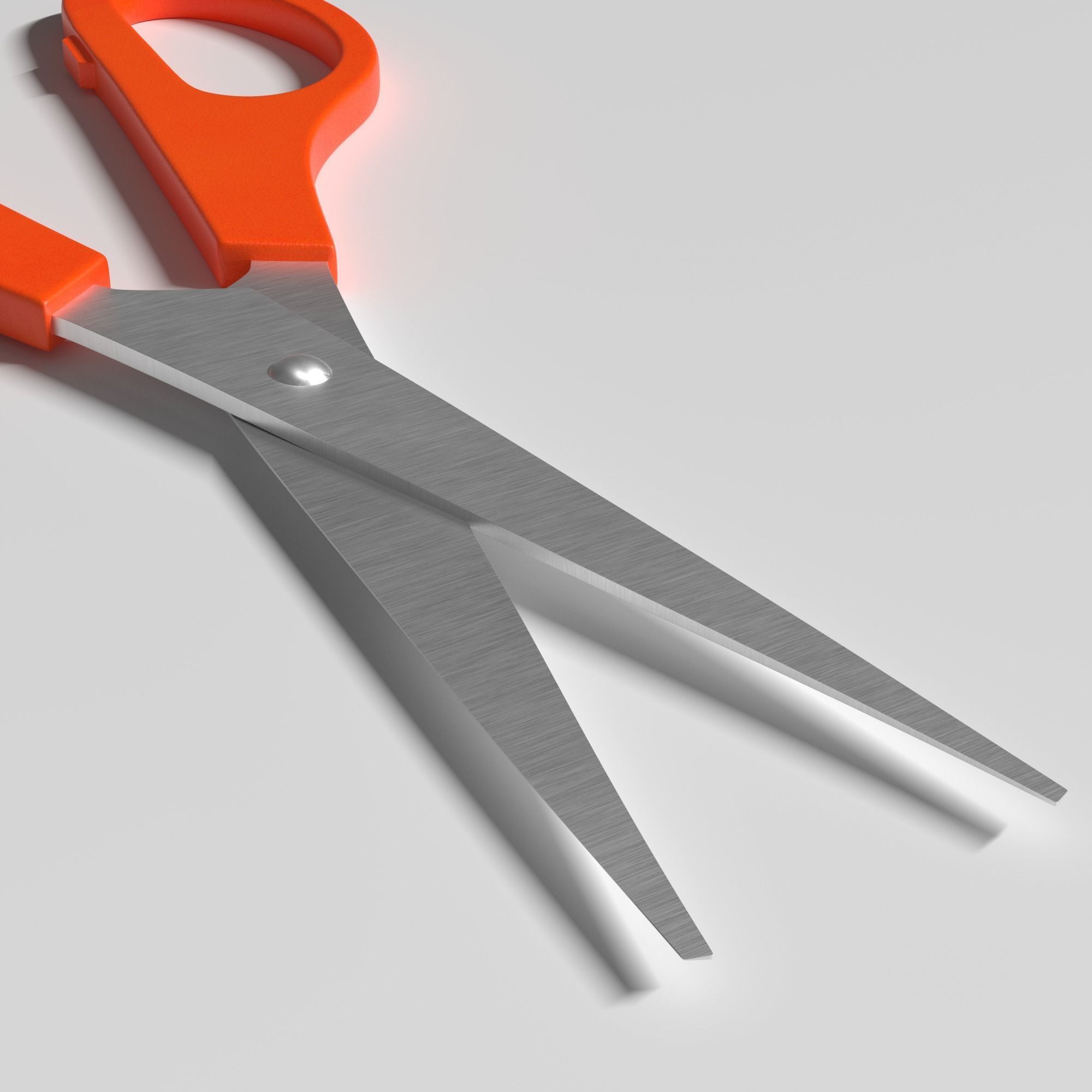 Scissors 3D model pair of free VR / AR / low-poly 3D model rigged ...