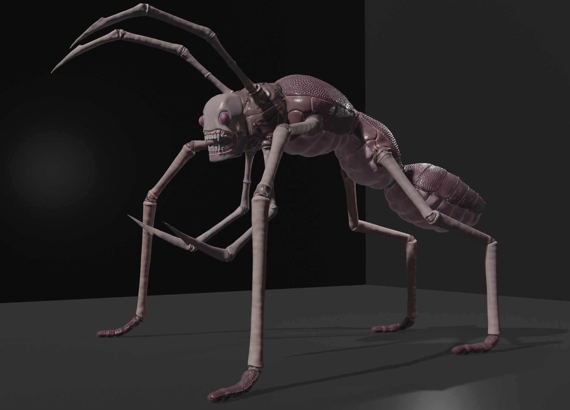 3D model Arthropoda creature VR / AR / low-poly | CGTrader