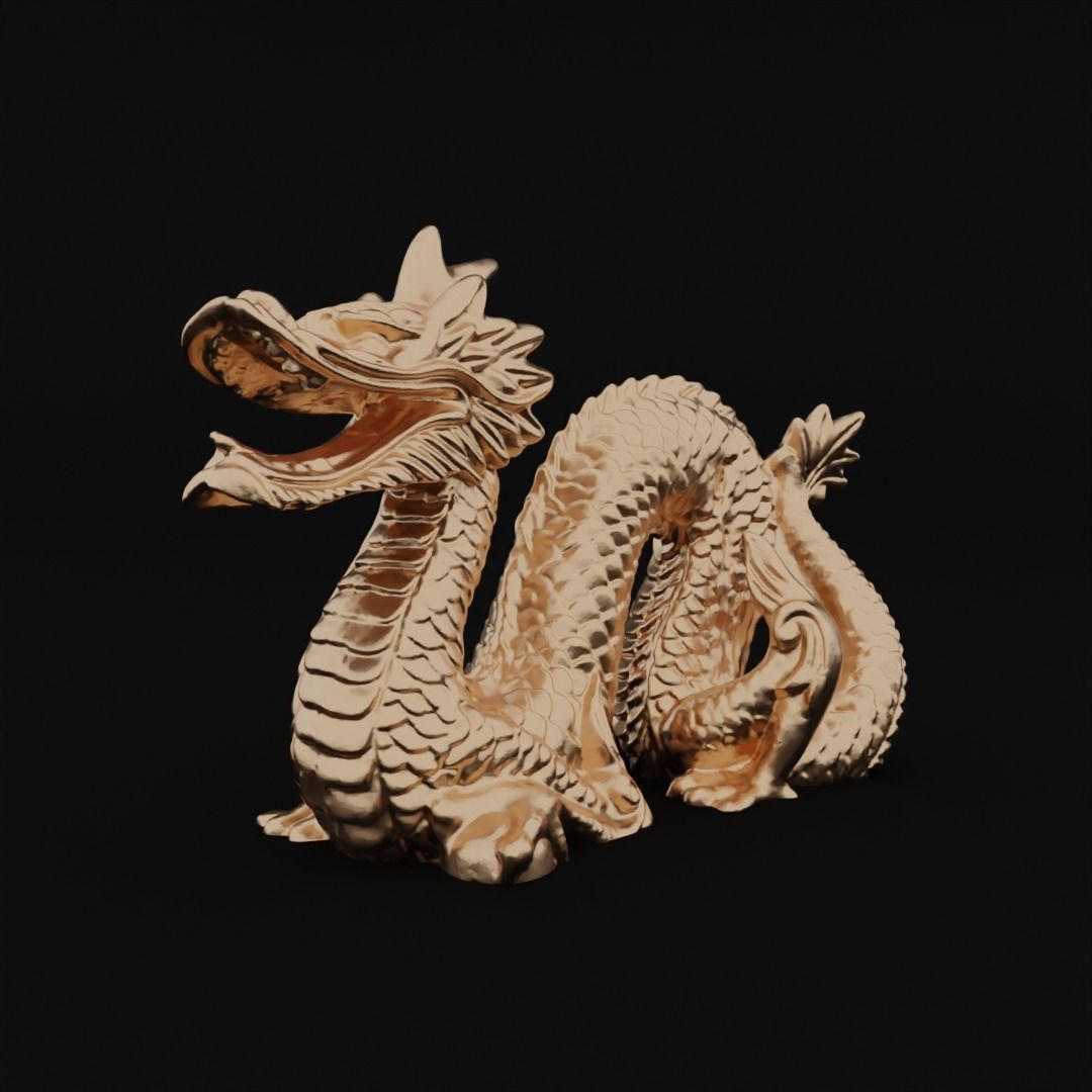 Dragon FREE model blender free 3D model | CGTrader
