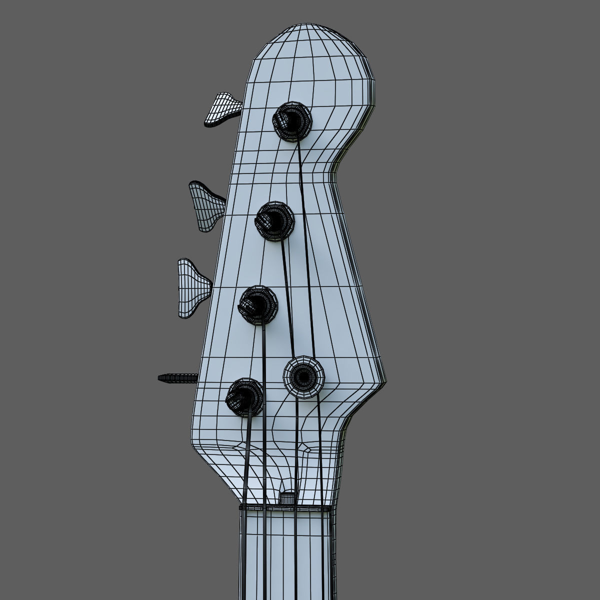 3D model Bass guitar VR / AR / low-poly | CGTrader