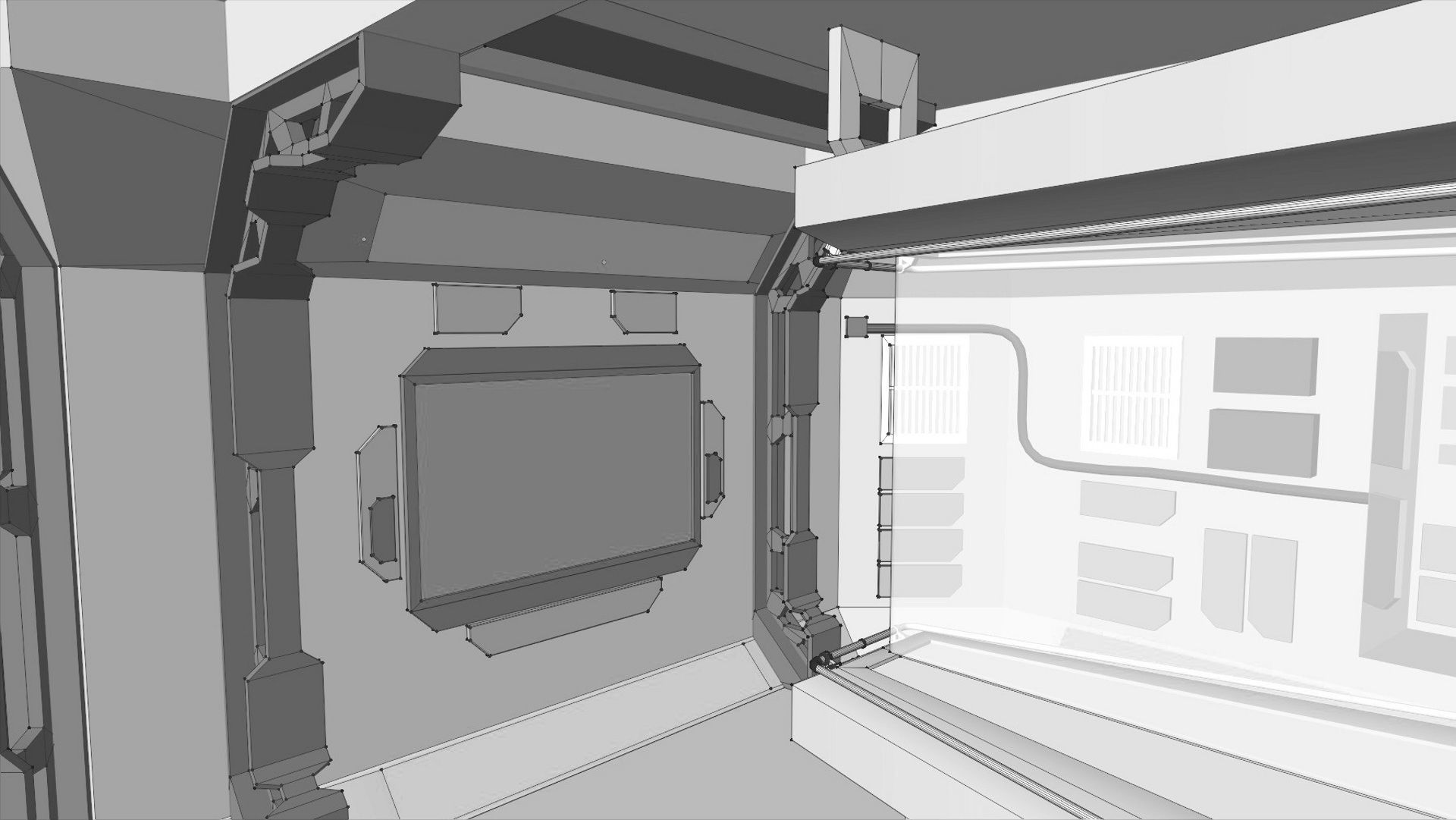 StarGate F-304 Daedalus Battlecruiser Bridge 3D model | CGTrader