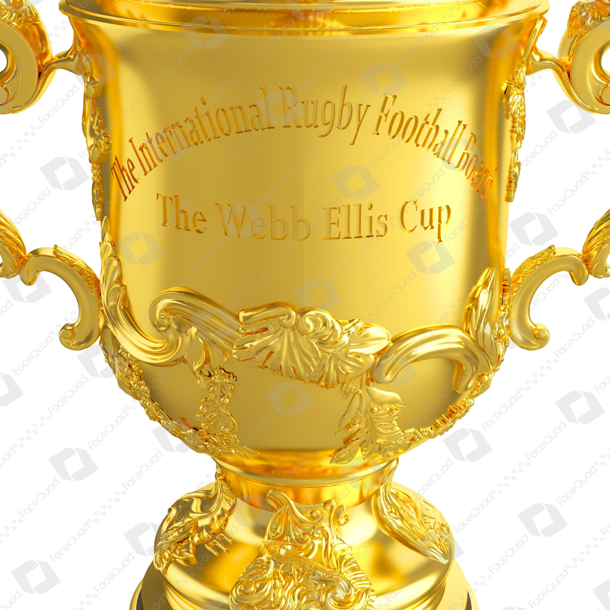 The Webb Ellis Cup Trophy 3D model | CGTrader