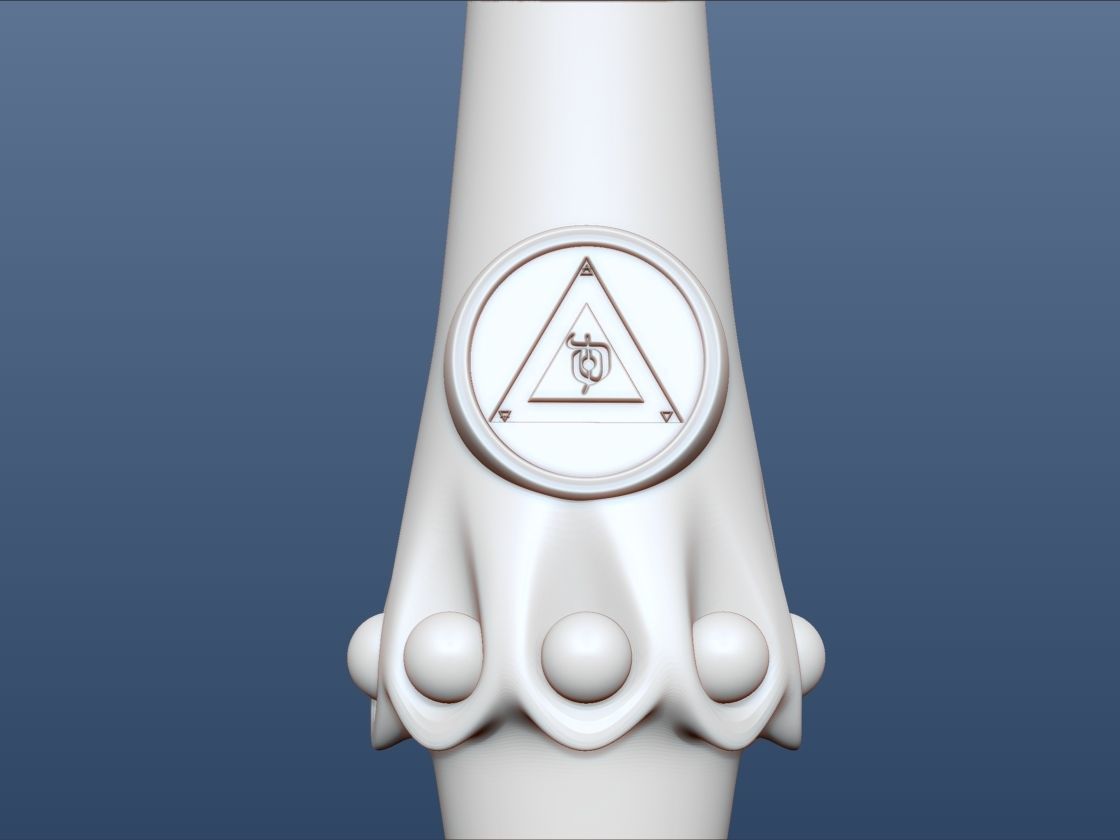 Fantasy Pen Custom Stylus 3d Print 3D model 3D printable | CGTrader