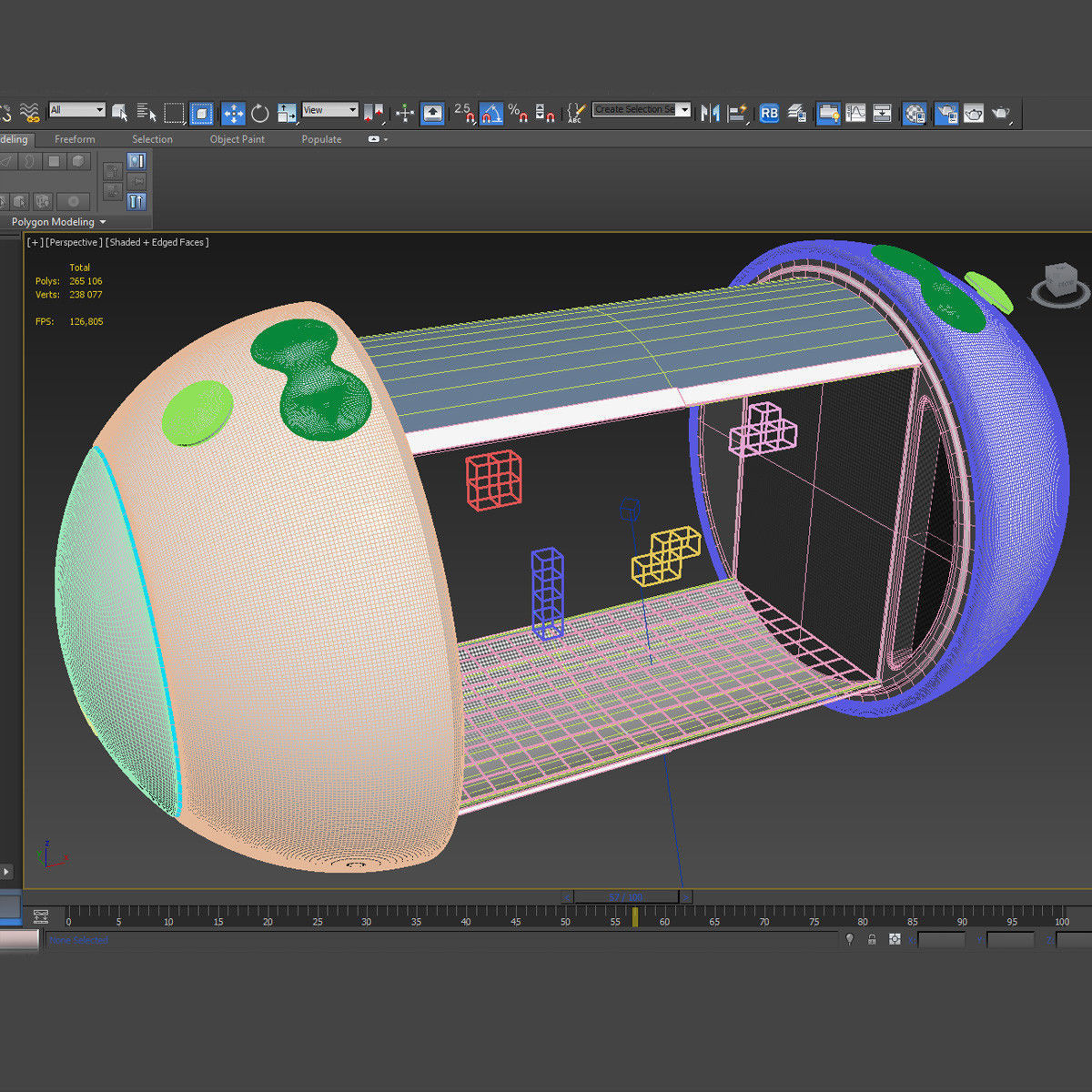 3d console concept device 3D model animated rigged | CGTrader