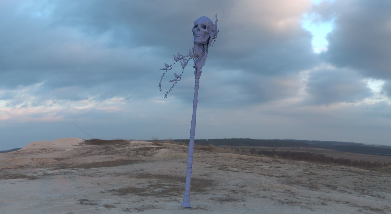 Shaman Staff Improved Since review 3D model | CGTrader