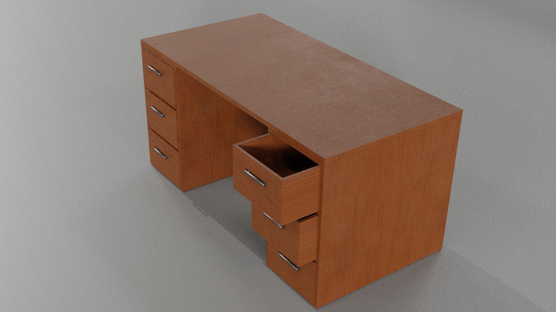 Office Desktop 3D Model 3D model | CGTrader
