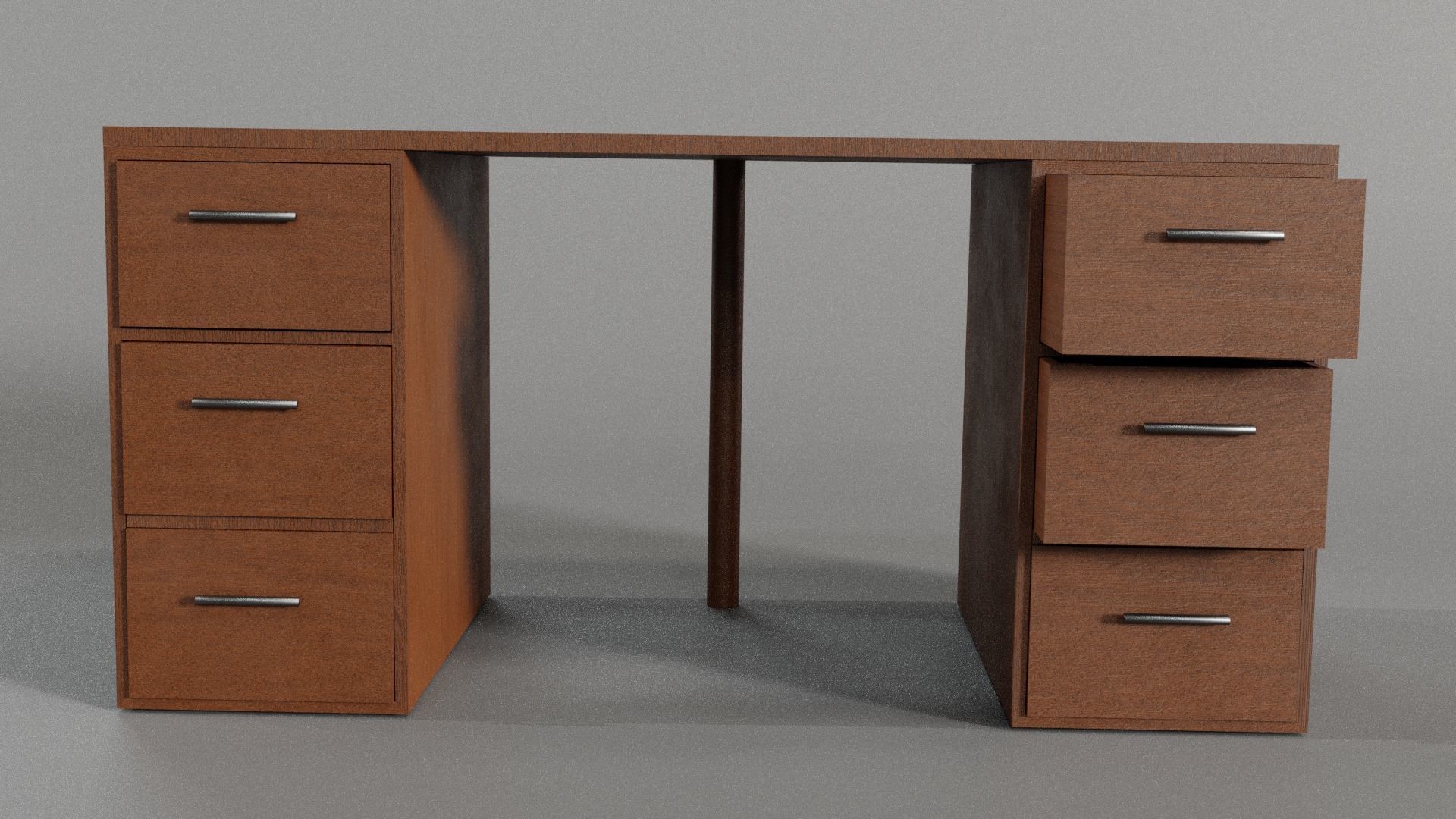 Office Desktop 3D Model 3D model | CGTrader