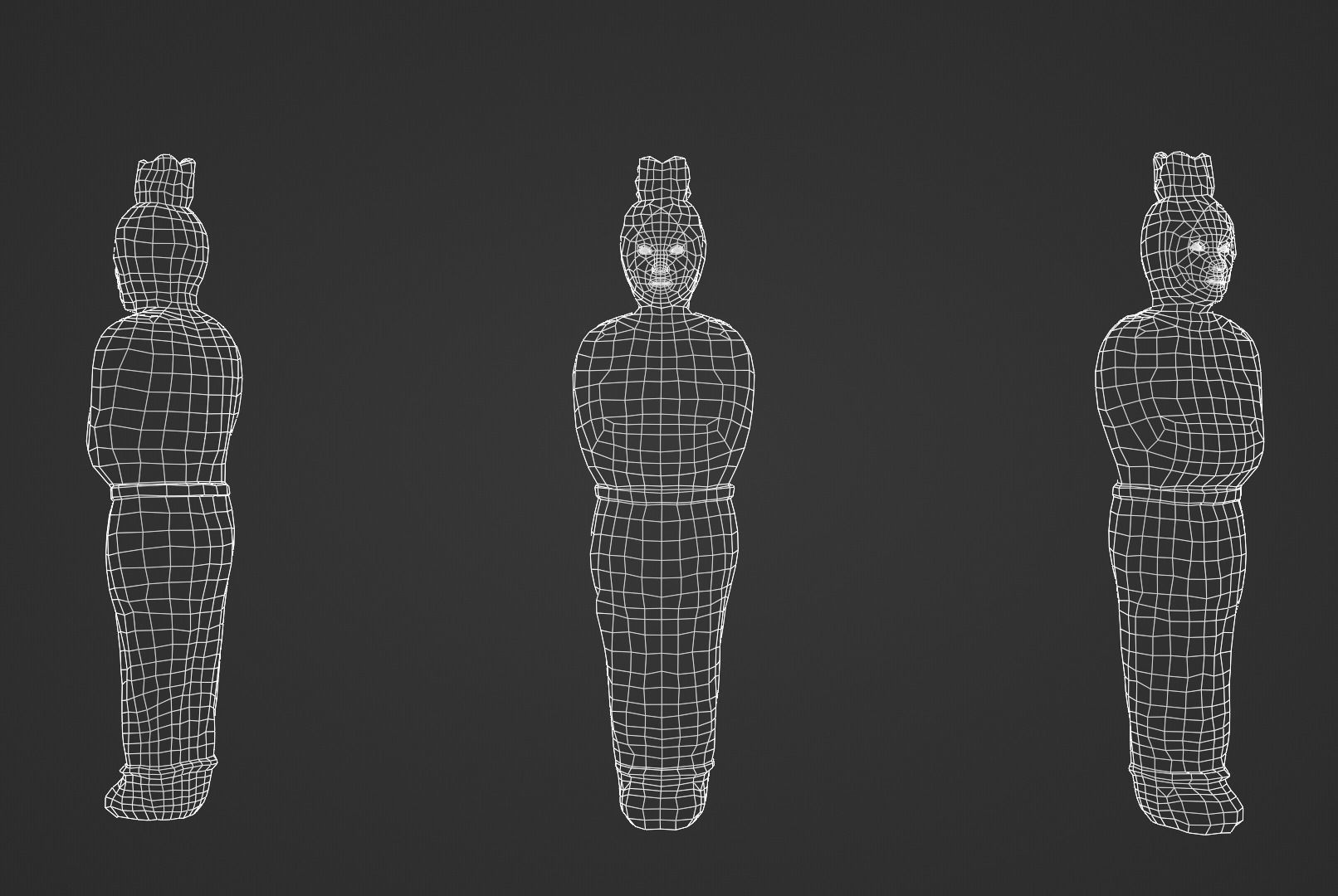 3D model Pocong VR / AR / low-poly | CGTrader