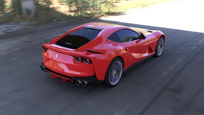 Ferrari 812 Superfast 3D model | CGTrader