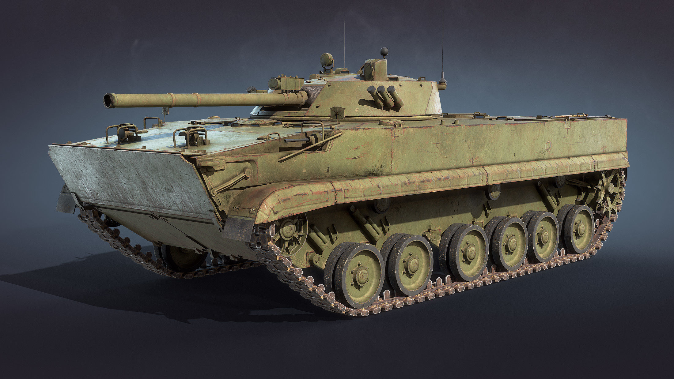 3D model BMP-3 VR / AR / low-poly | CGTrader