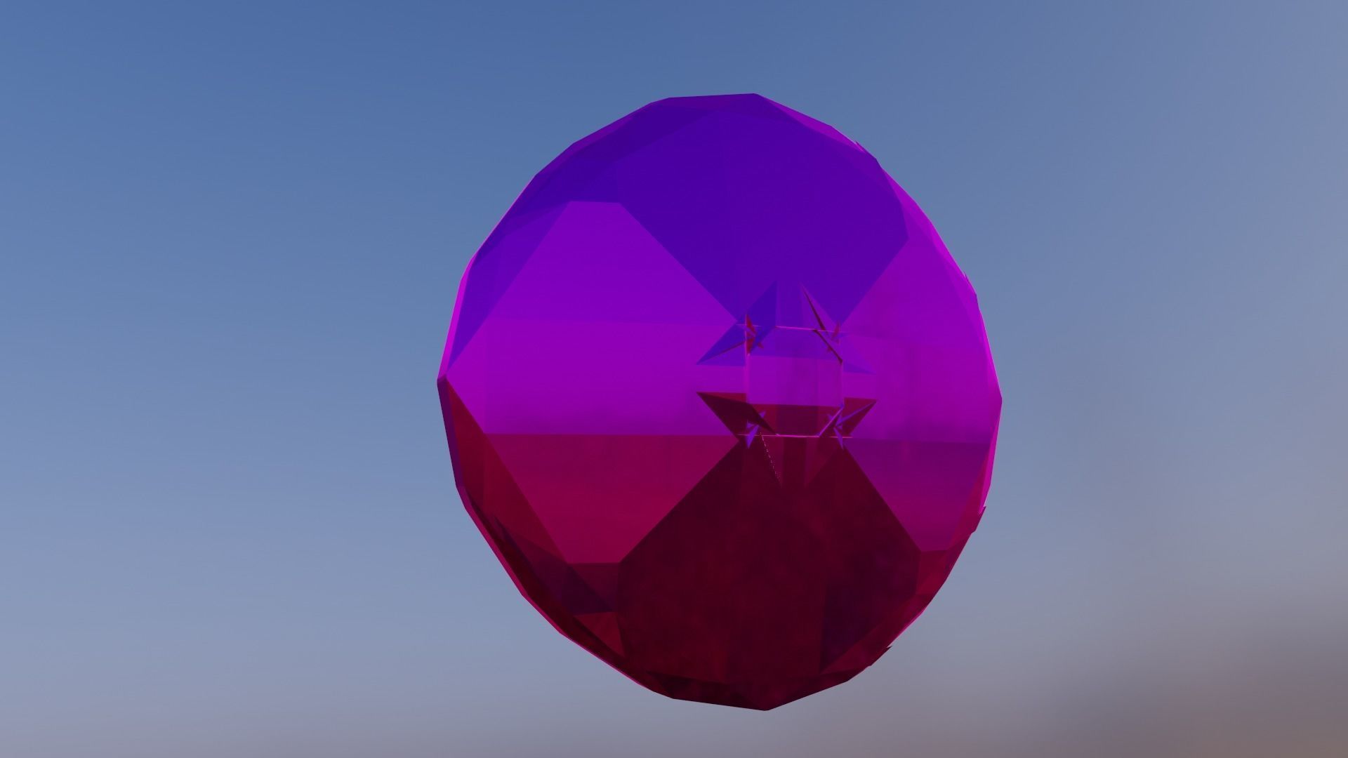 purple coin 3D model | CGTrader