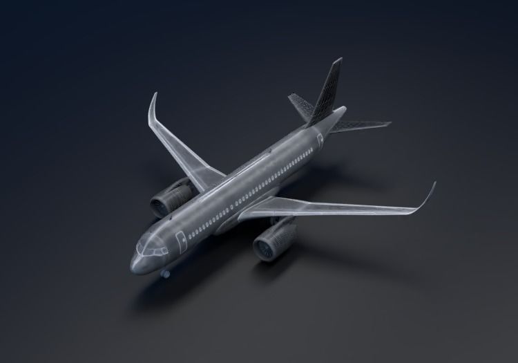 Airbus A320 NEO 3D model | CGTrader