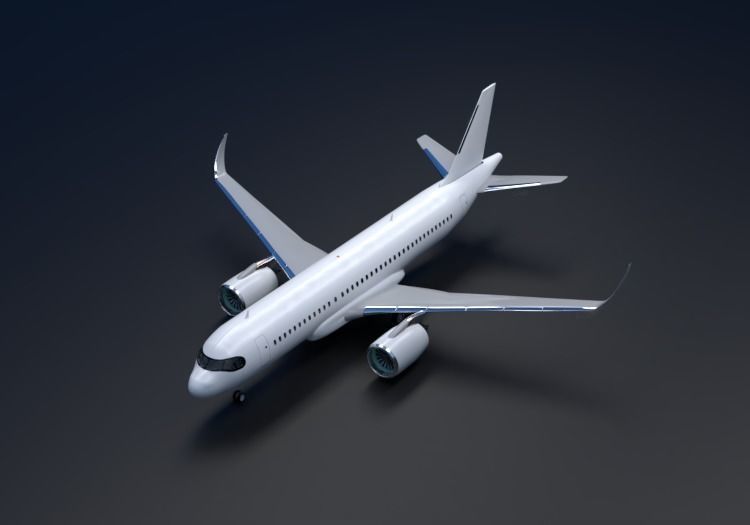 Airbus A320 NEO 3D model | CGTrader
