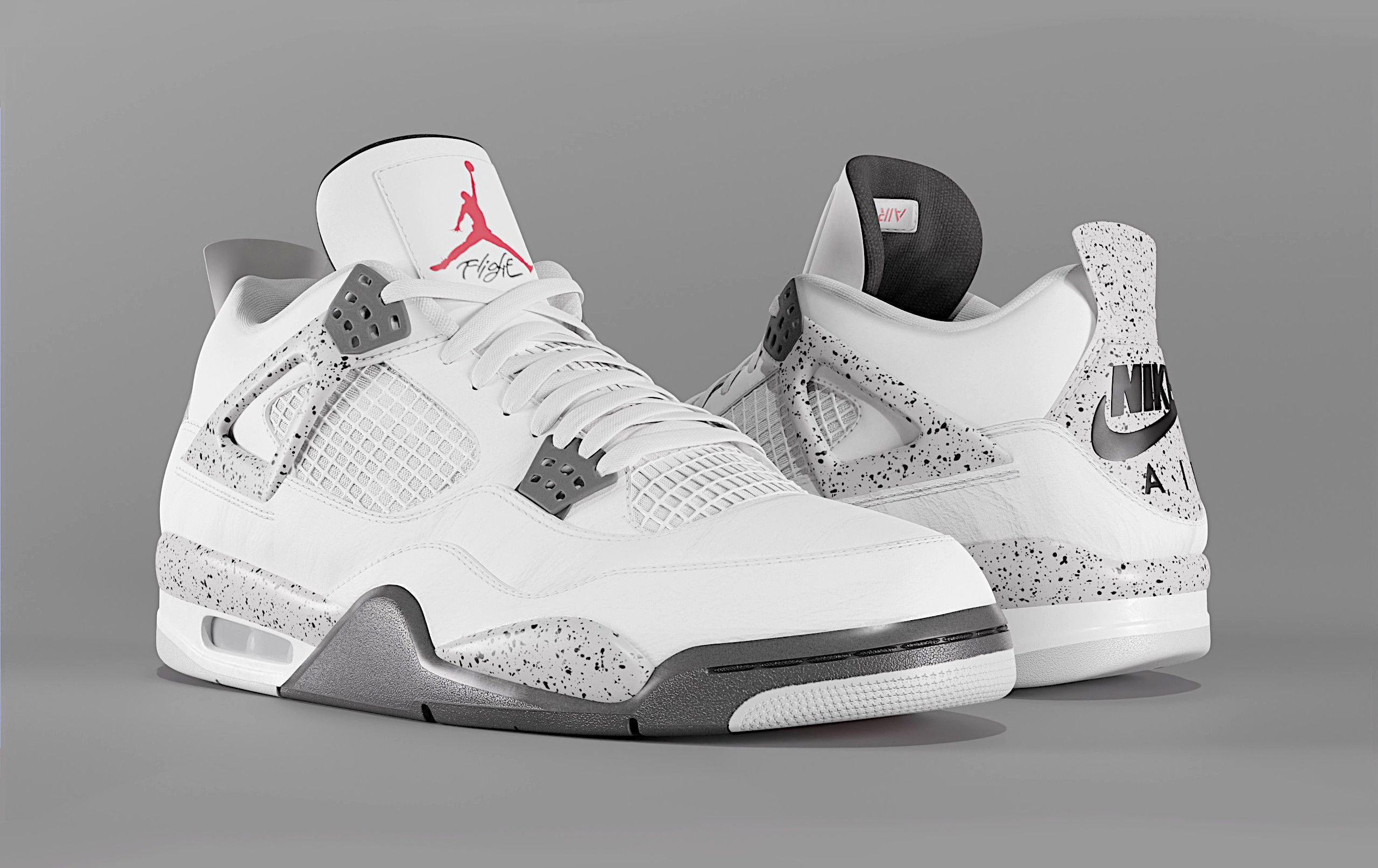 3D Model Collection Air Jordan 4 Legacy Pack VR / AR / low-poly | CGTrader