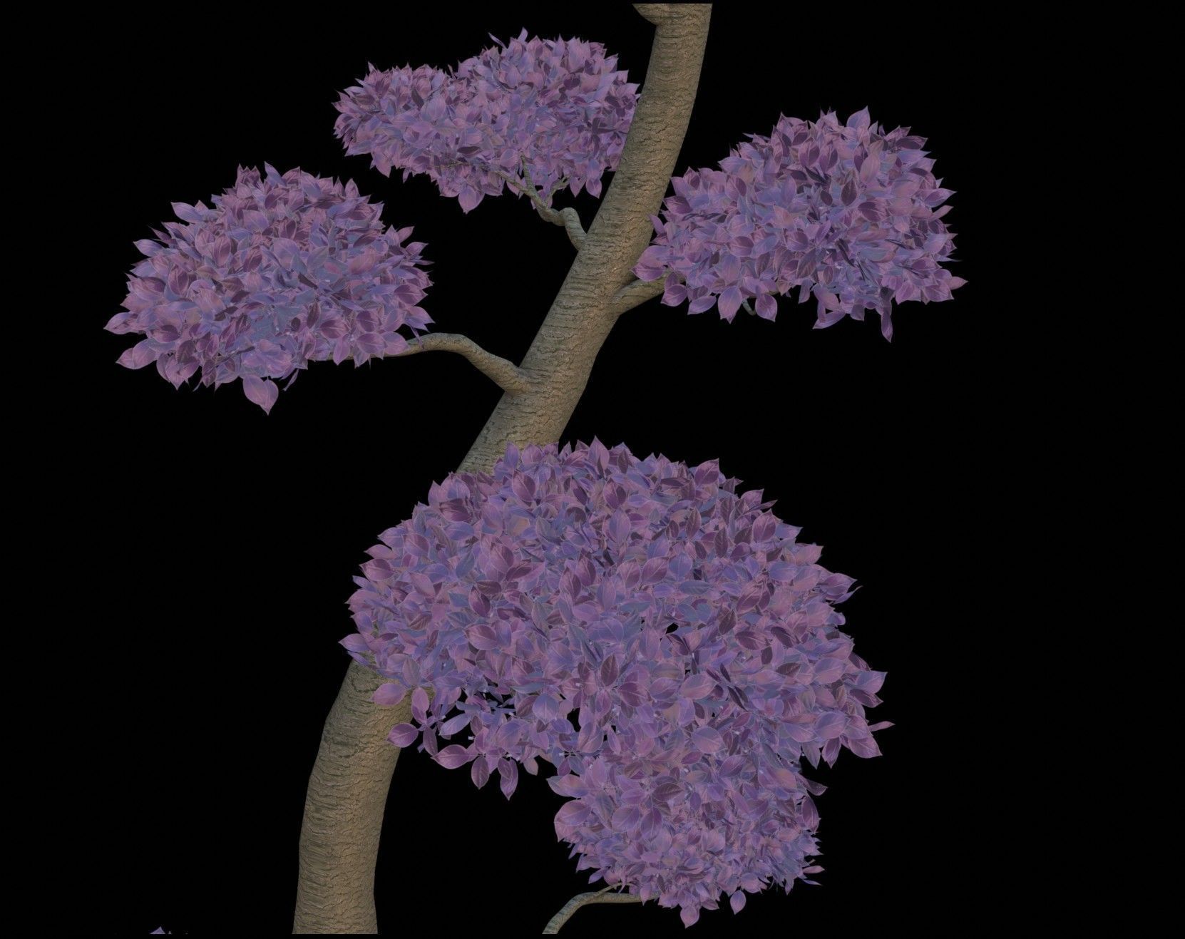 3D model styled tree 3d model VR / AR / low-poly | CGTrader