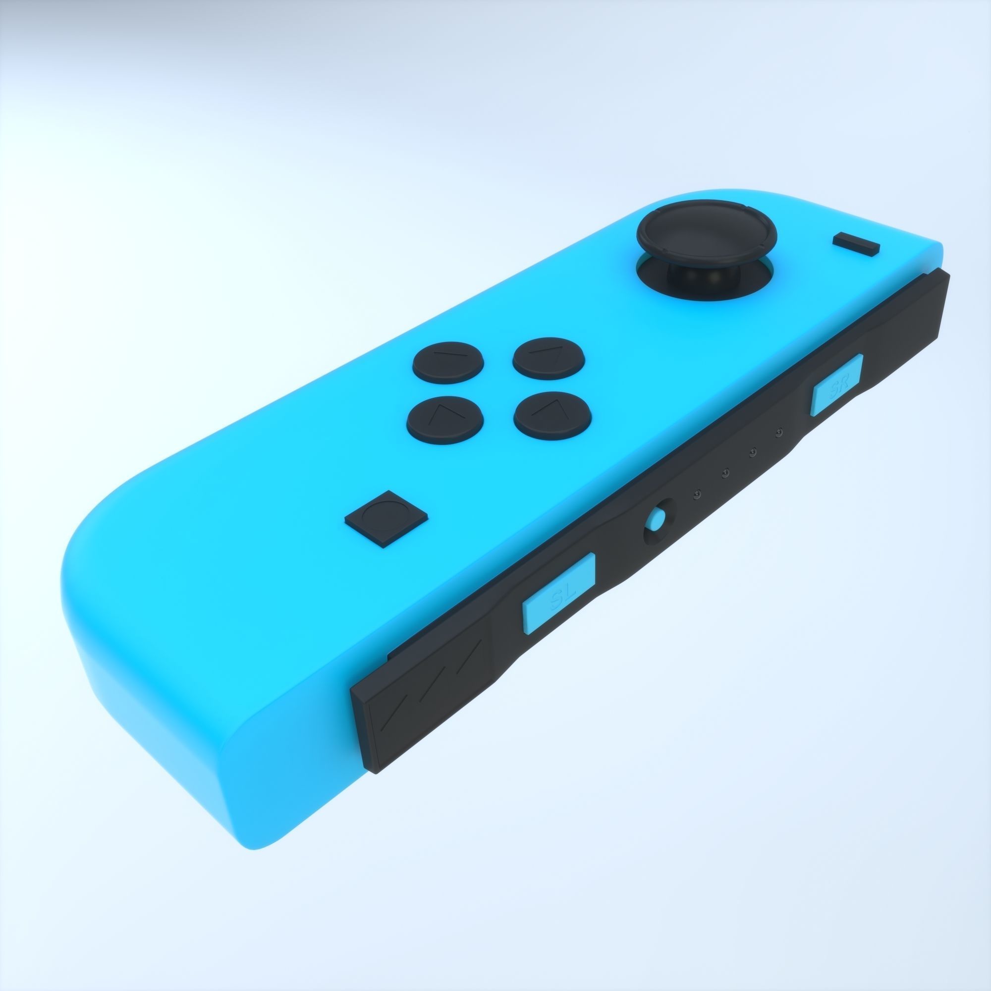 Nintendo Switch Joy-Con Controller 3D model | CGTrader