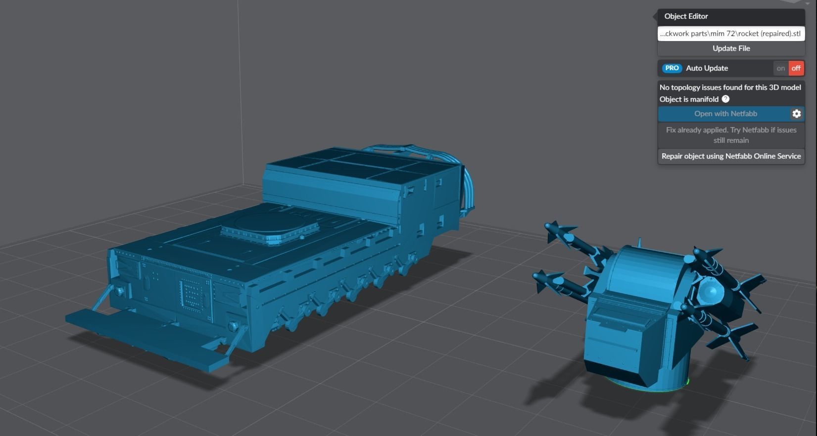 Mim 72 Chaparral Scale model 3D model 3D printable | CGTrader