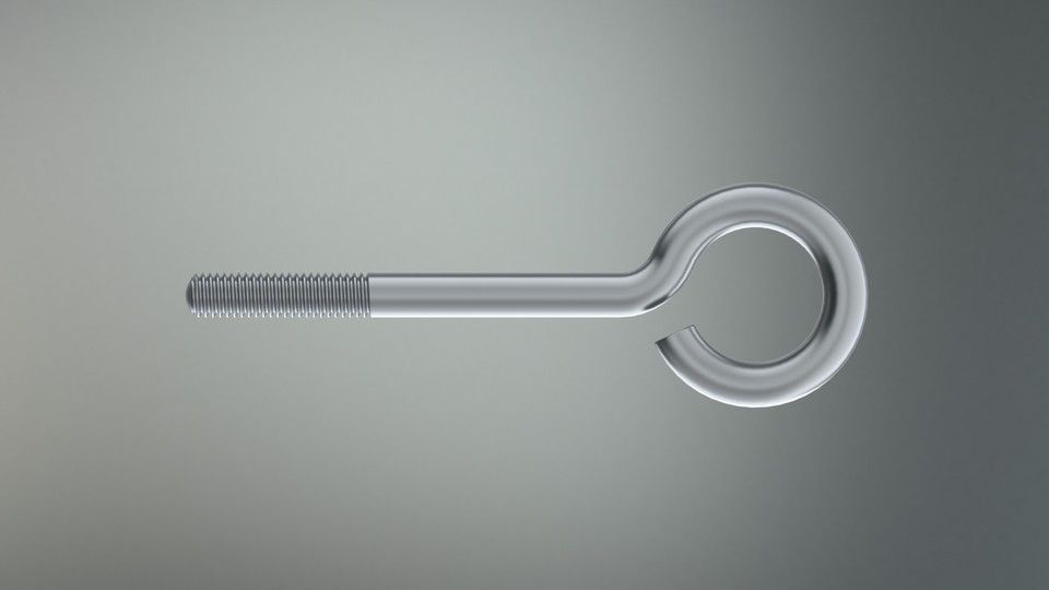 Eye foundation bolt free 3D model | CGTrader