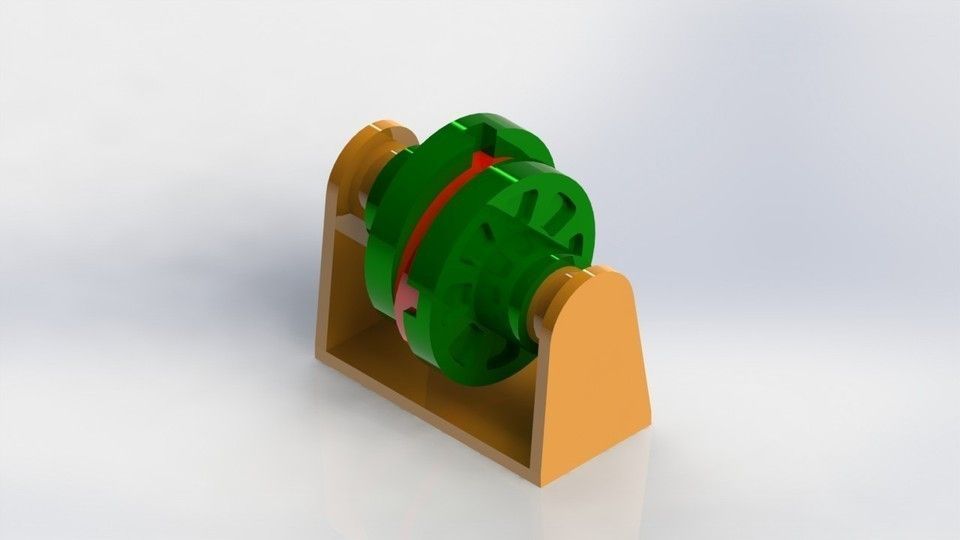Oldham Coupling free 3D model | CGTrader
