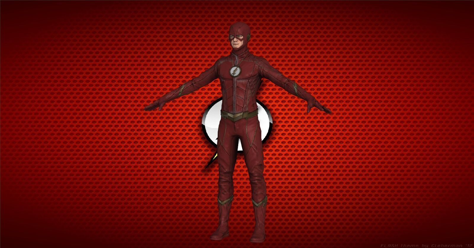 3D model The Flash CW VR / AR / low-poly | CGTrader