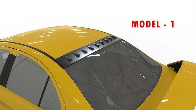 Vortex Generator for Diecast Models 1-18 and 1-64 3D model 3D printable ...