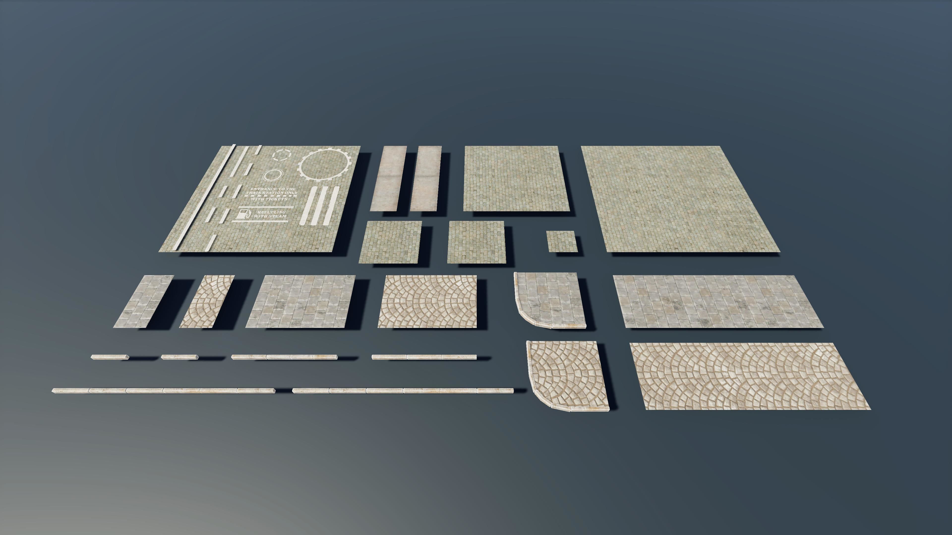 3D model Steampunk City VR / AR / low-poly | CGTrader