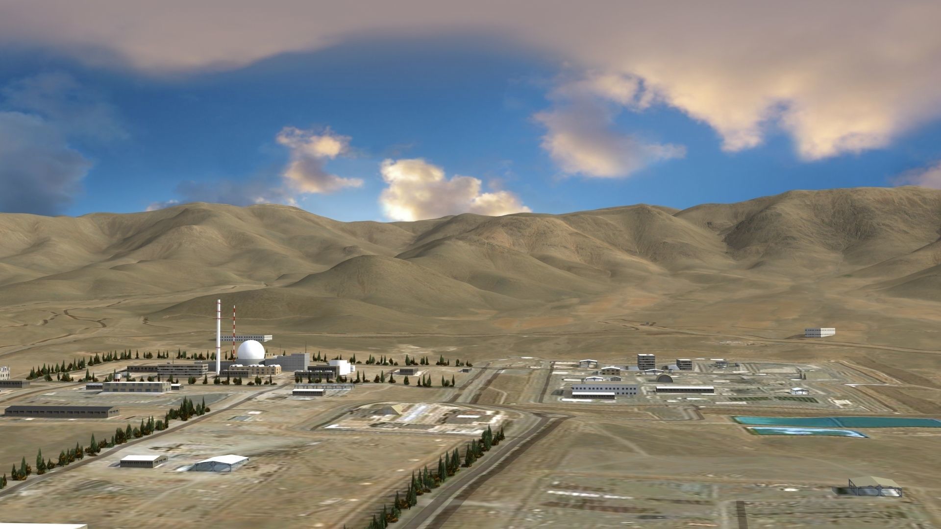 3D model Arak Nuclear Reactor Iran VR / AR / low-poly | CGTrader