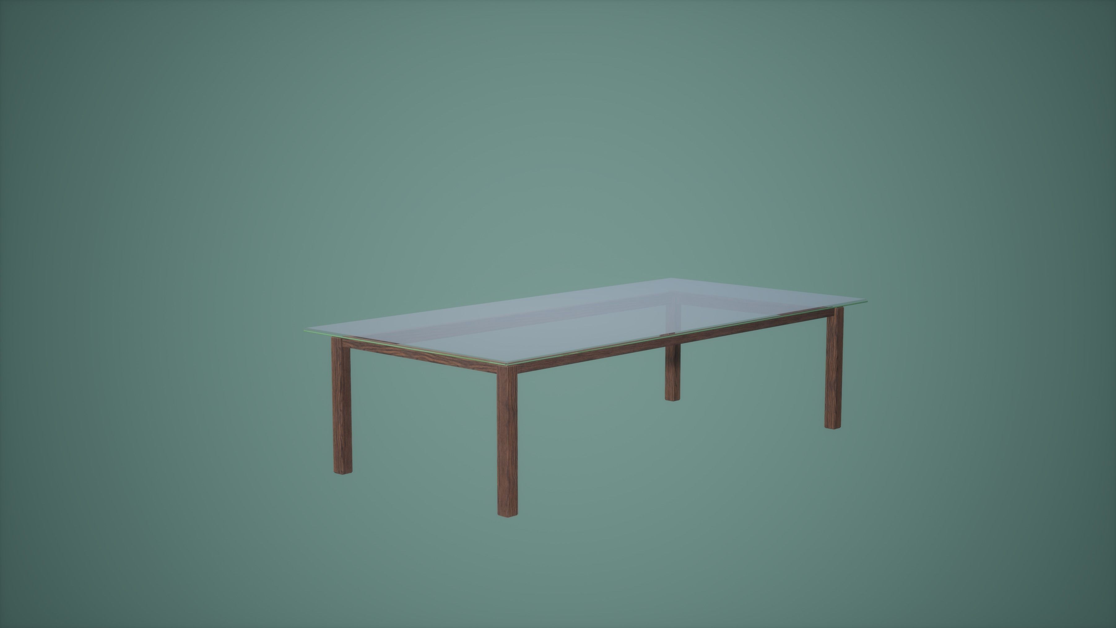 3D model Dining Table Low Poly Game Ready VR / AR / low-poly | CGTrader