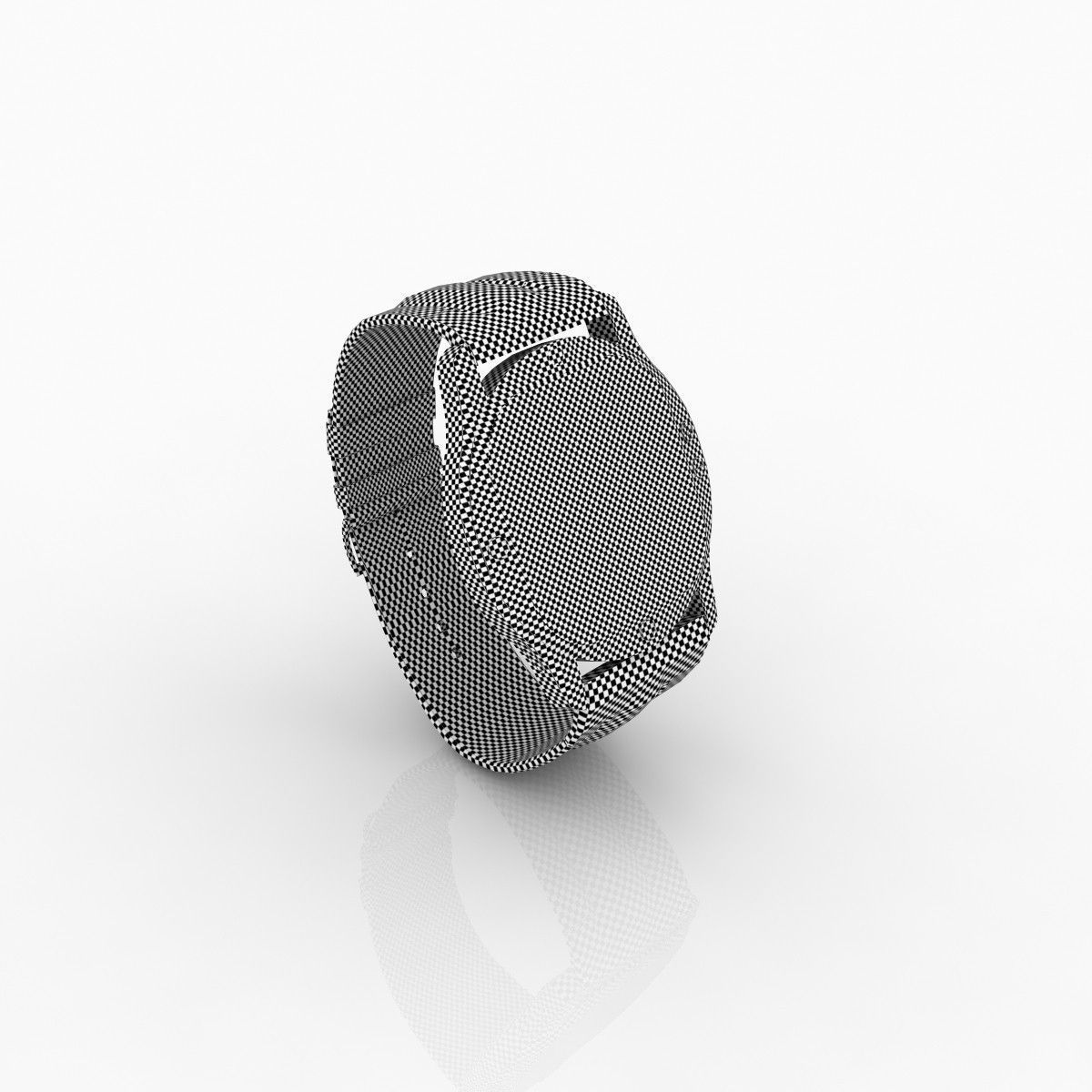 iWatch watch with apple logo 3D model | CGTrader