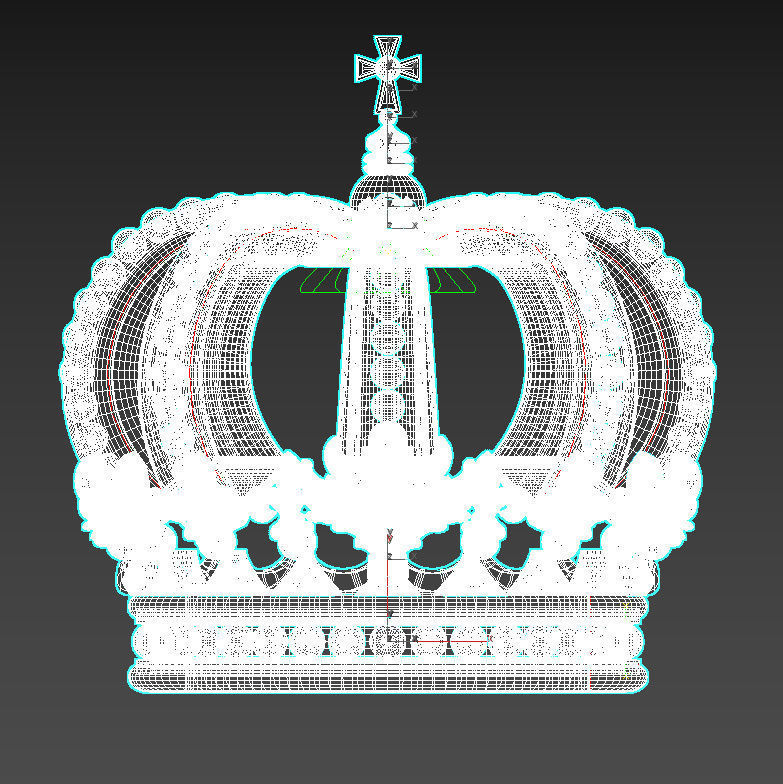 crowns 3D model 3D printable | CGTrader