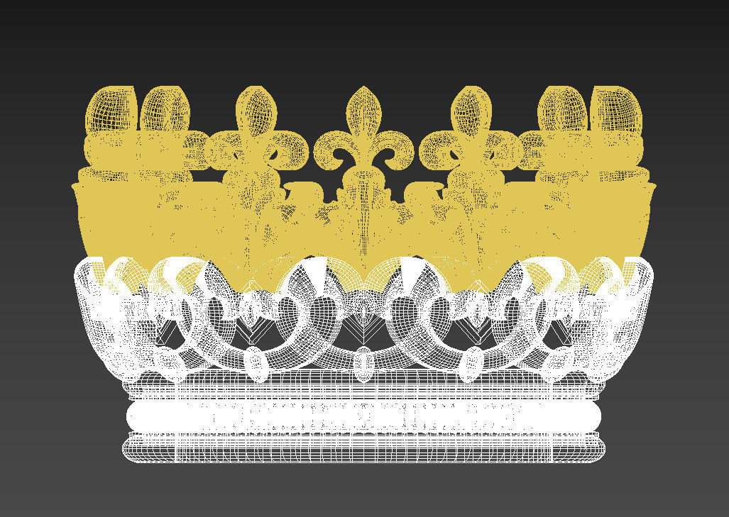 crowns 3D model 3D printable | CGTrader