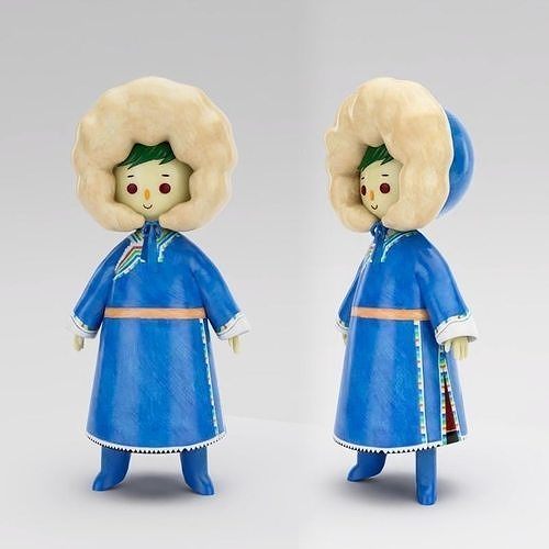 eskimo boy 3D print 3D model 3D printable | CGTrader