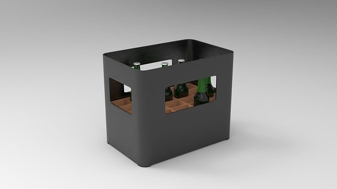 3D model Beer Box VR / AR / low-poly | CGTrader