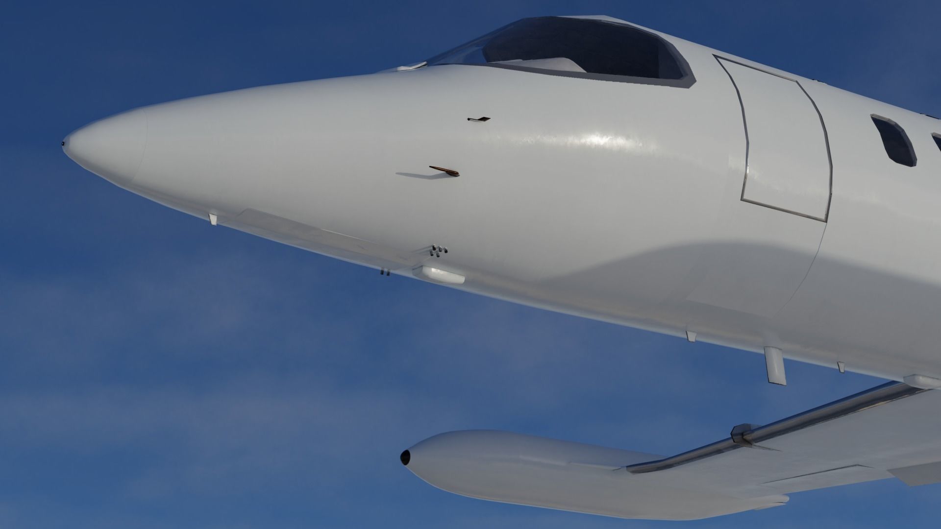 3D model Learjet 35 VR / AR / low-poly | CGTrader