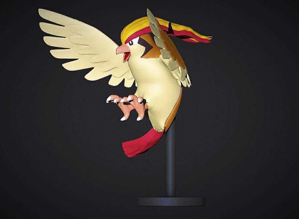 Pidgeot STL 3D model 3D printable | CGTrader