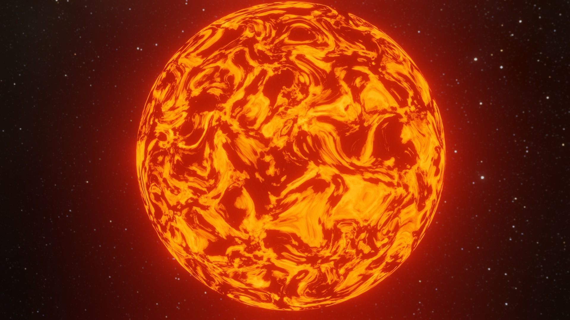 3D model Lava Planet fictional VR / AR / low-poly | CGTrader