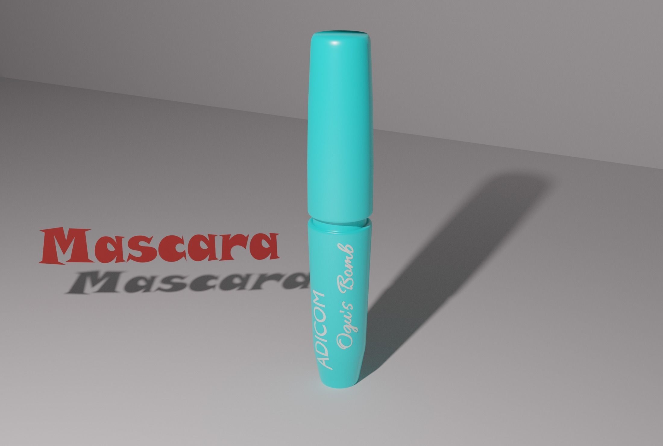 Mascara makeup 3D model free 3D model | CGTrader