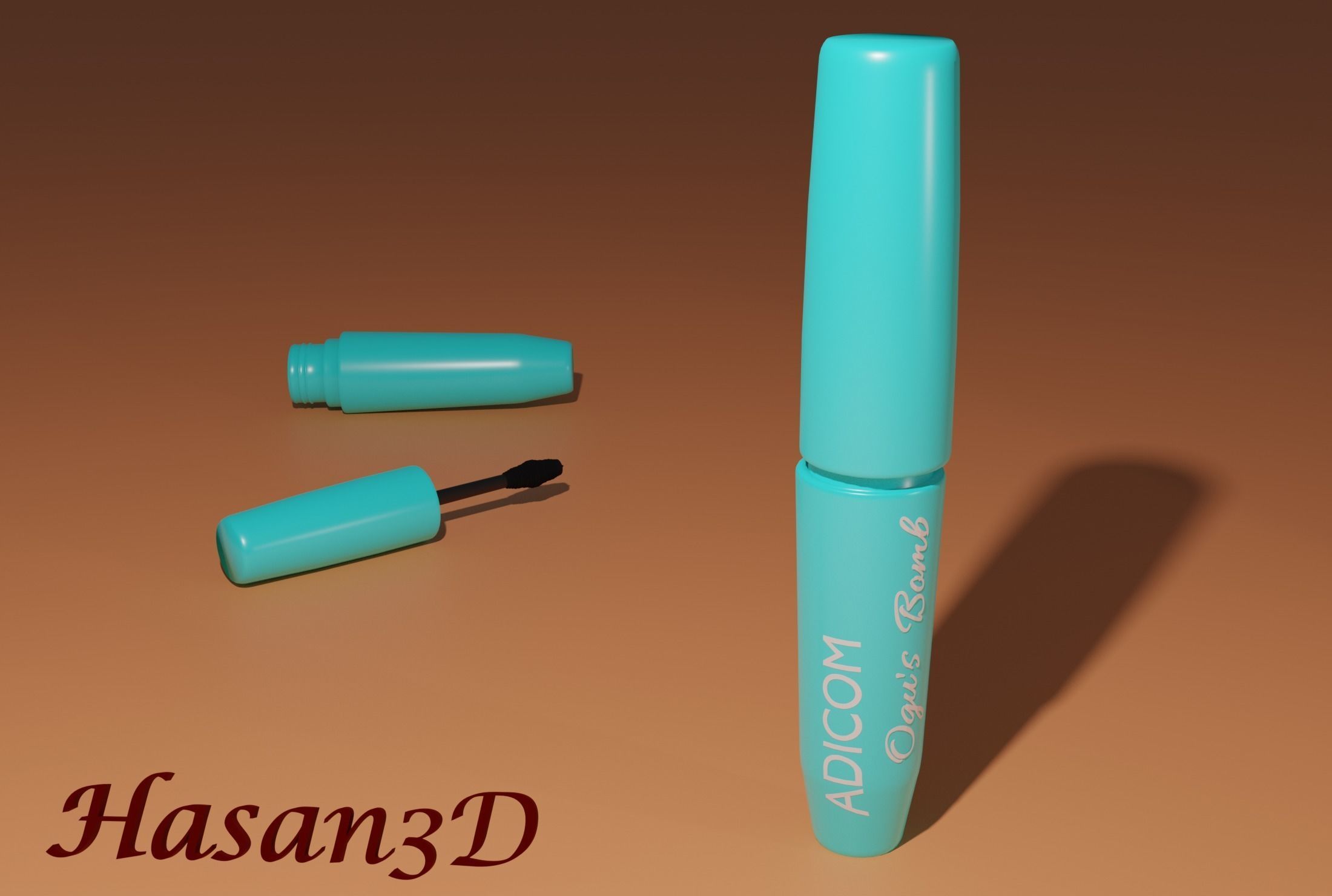 Mascara makeup 3D model free 3D model | CGTrader