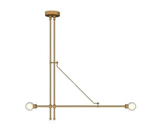 Equil Offset Chandelier by Riloh 3D model | CGTrader