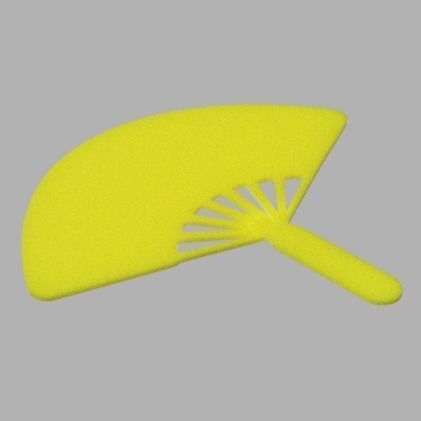 Hand Fan 3D model 3D printable | CGTrader