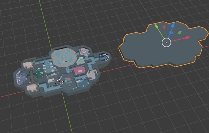 Among us map 3D model | CGTrader