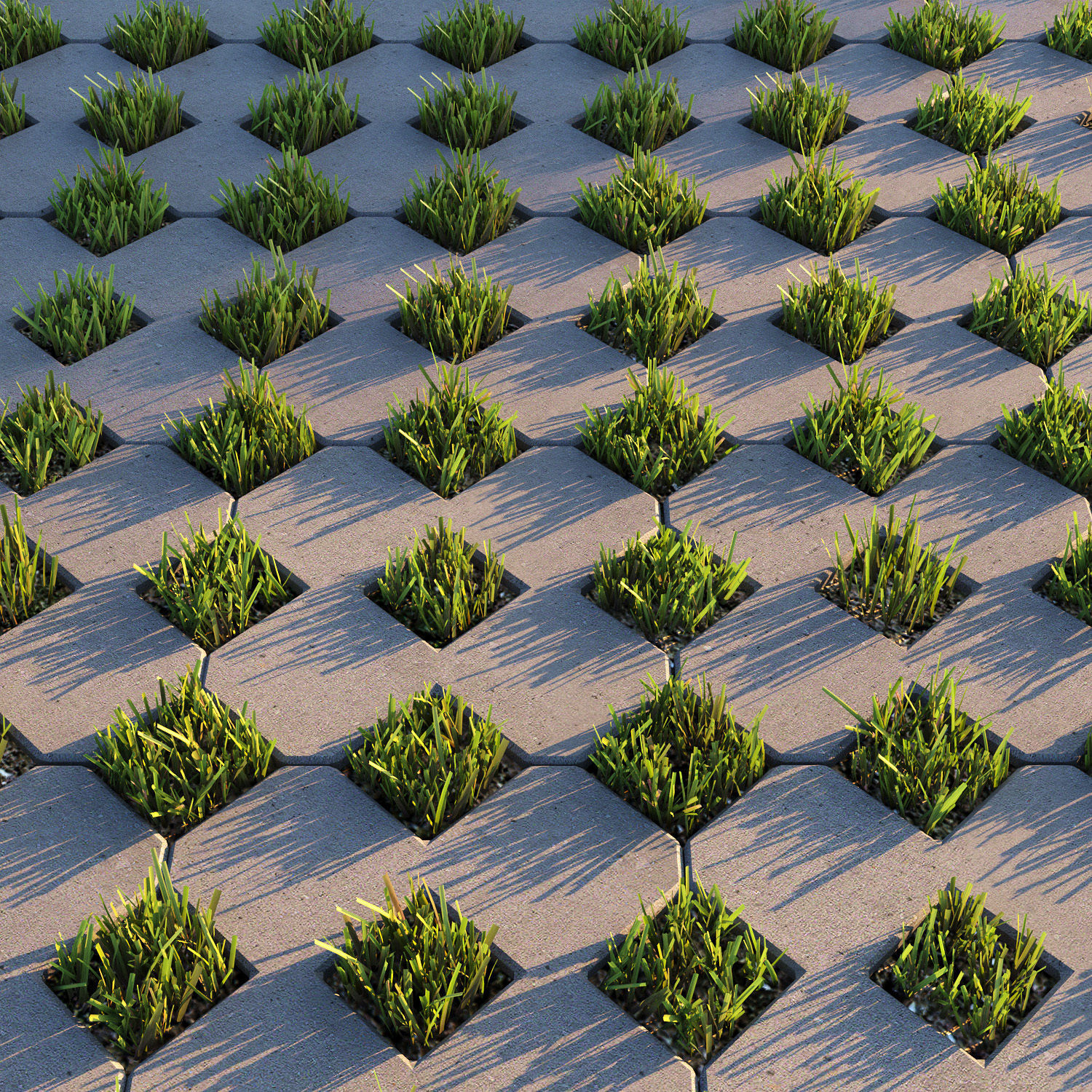 Eco paving stone 01 3D model | CGTrader