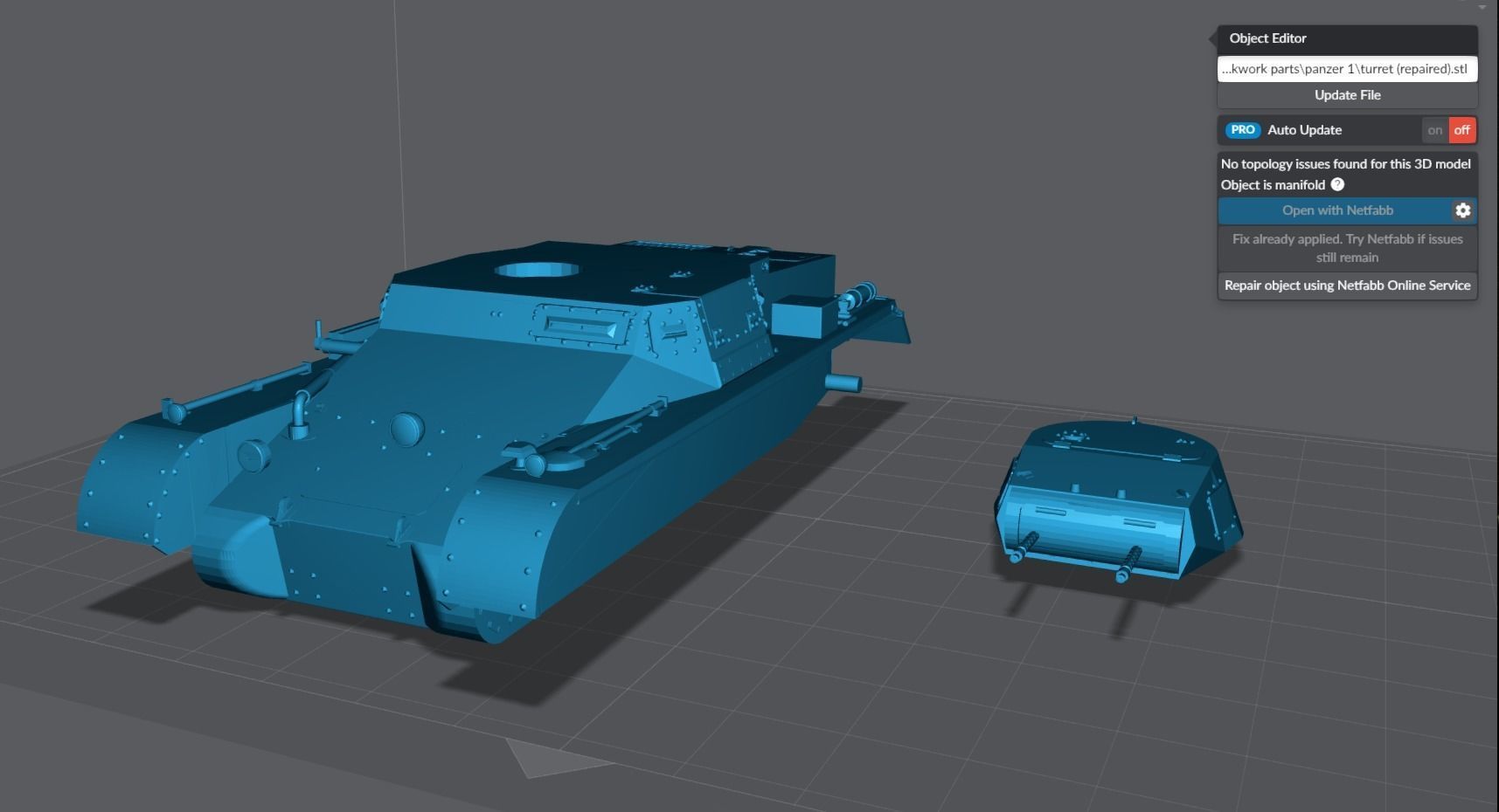 Panzer 1 scale model 3D model 3D printable | CGTrader