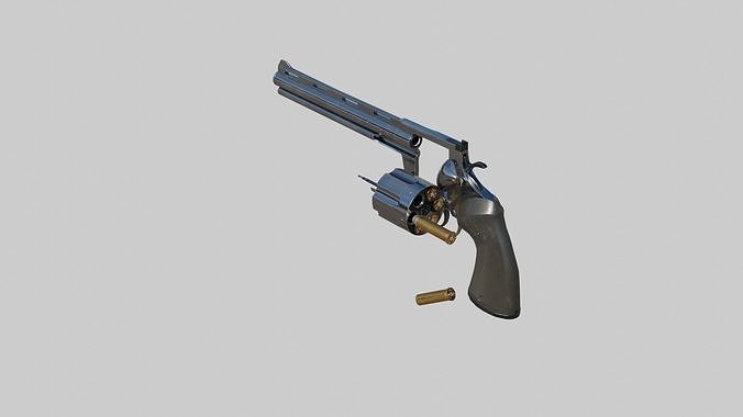 Colt Python 3D model | CGTrader