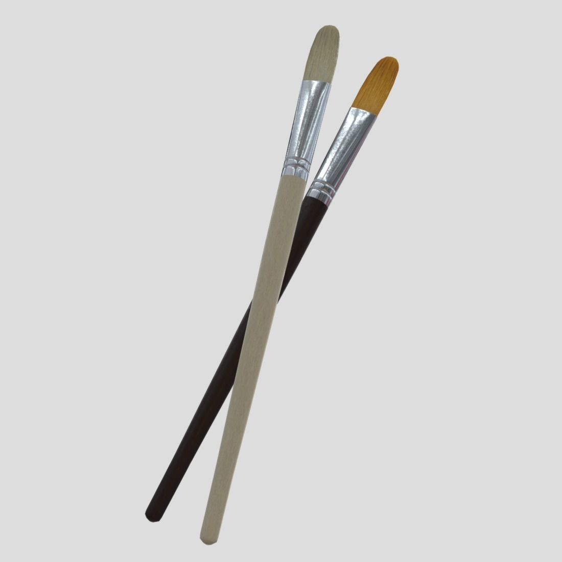 CC0 - Paint Brush 3 free VR / AR / low-poly 3D model | CGTrader